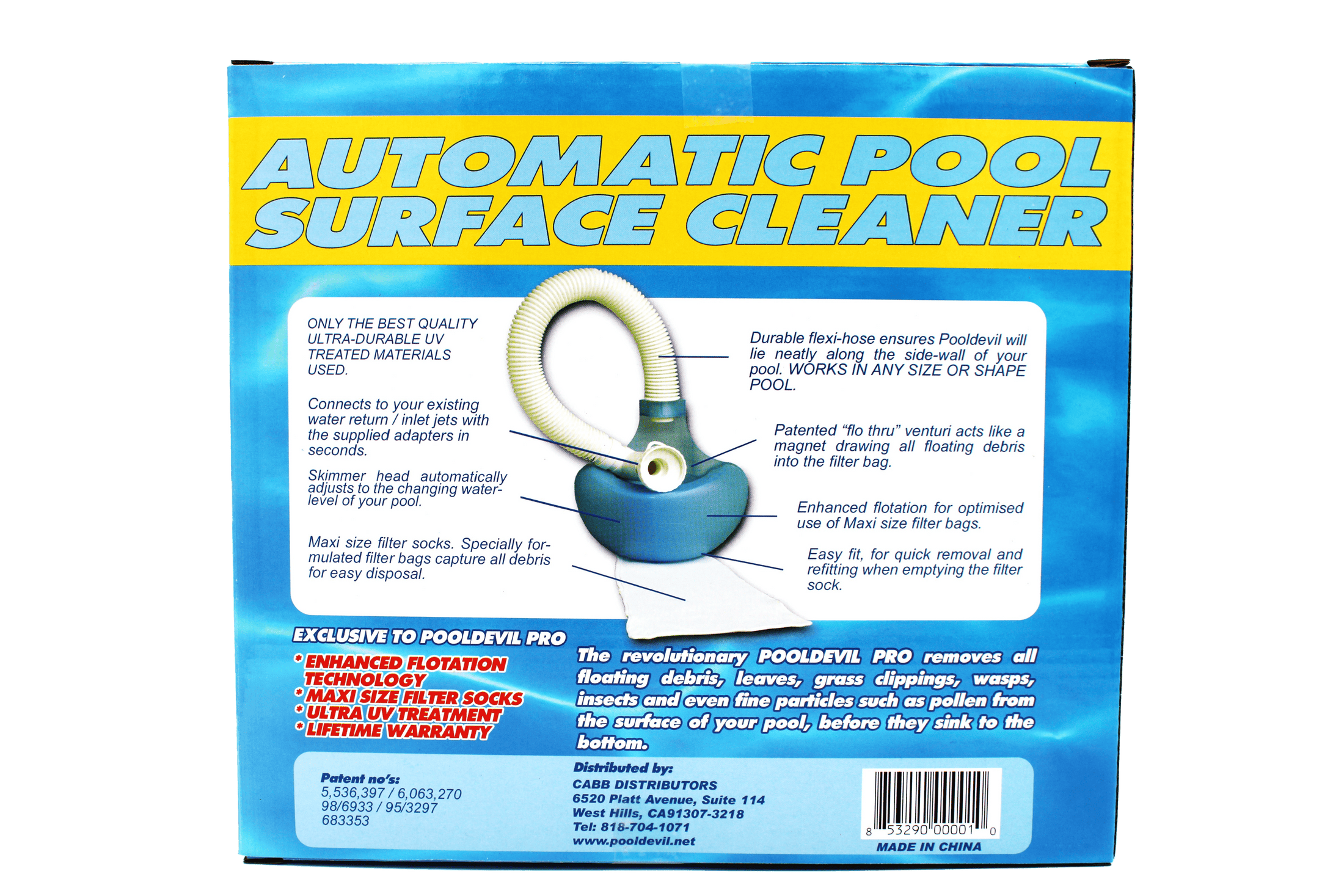 Pooldevil Pro Pool Cleaner